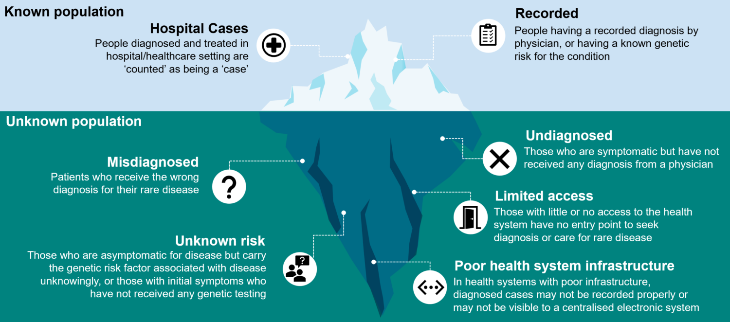 How rare is rare? Quantifying the hidden population living with rare ...